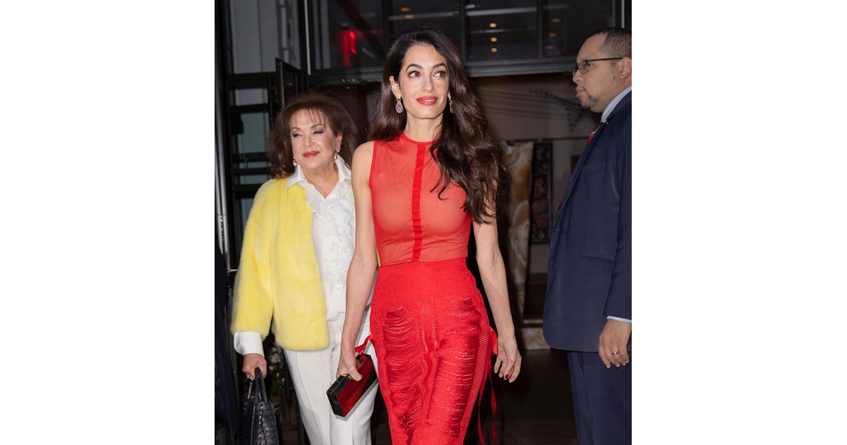 Baria Alamuddin | Η μητέρα της Amal Clooney είναι το πρότυπο της κόρης ...