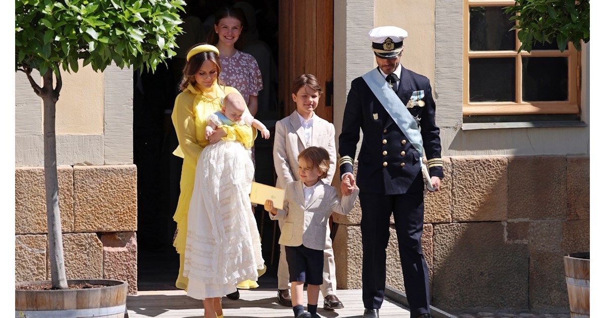 Πρίγκιπας Carl Phillip & πριγκίπισσα Sofia | Η βασιλική βάφτιση της ...